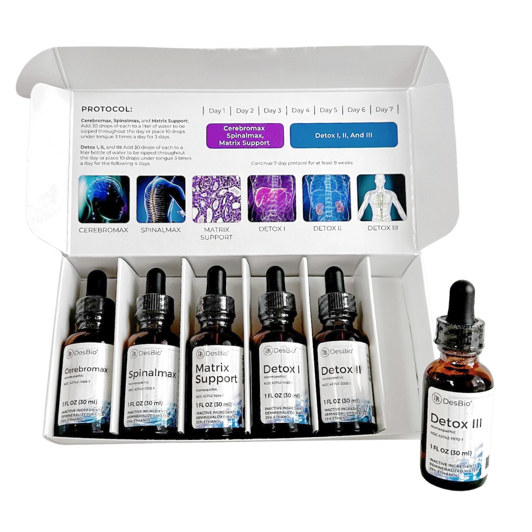 Comprehensive Homeopathic Detox Kit - DBscript