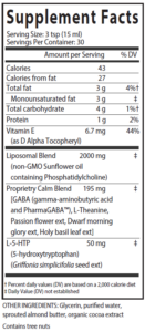 Liposomal Calm - DBscript